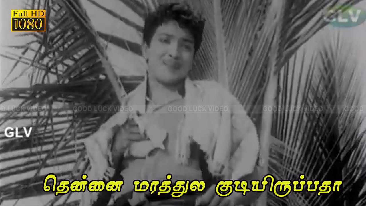 Thenna Marathula Kudiyirupatha Song Lyrics - Kankanda Deivam - 1962 Film